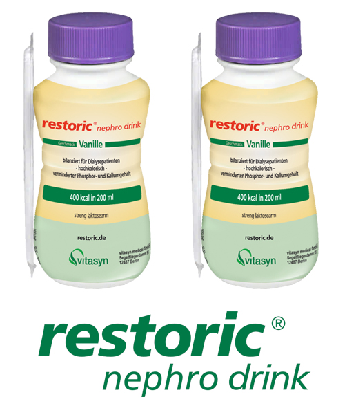 vitasyn: restoric Trinknahrung | Produkte für die enterale Ernährung