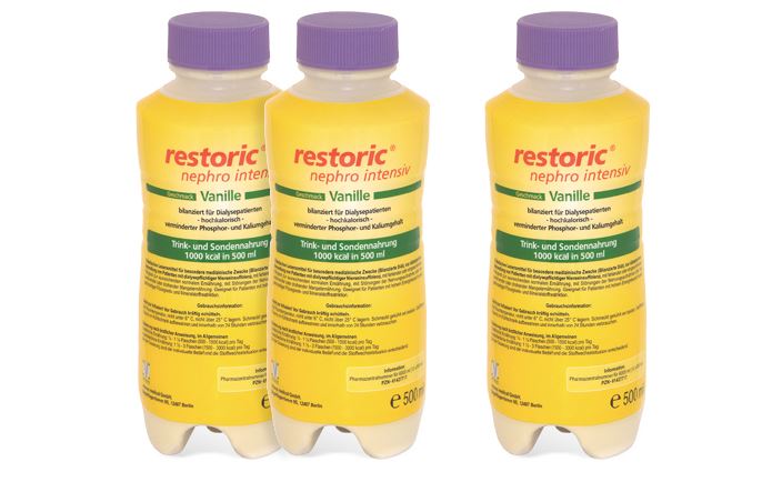 restoric: hochkalorische, eiweißoptimierte Trinknahrung - Vitasyn